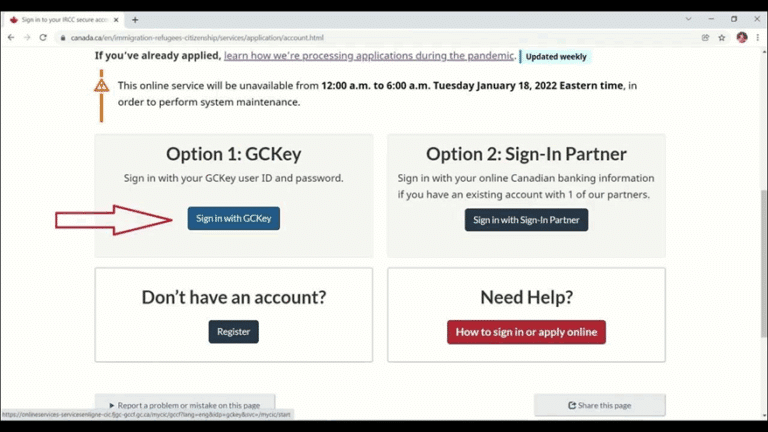 Step 1: Register on the CARM portal - JORI Logistics
